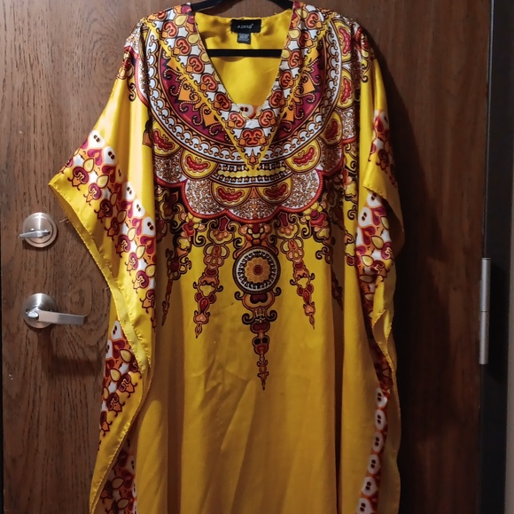 Ashro | Dresses | Ashro Goddess Caftan | Poshmark